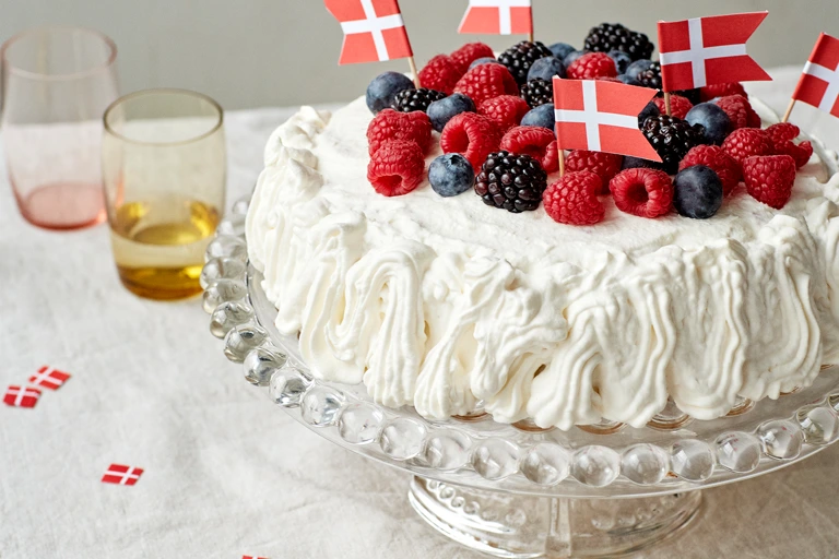 Traditional Danish Layer Cake